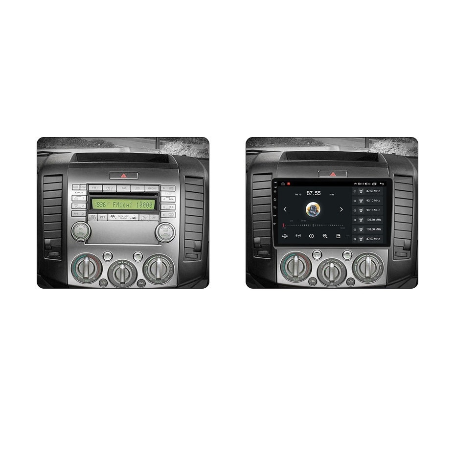 Navigatie Mazda BT50 si Ford Ranger din 2006 - 2012, Android, Display 9 ...