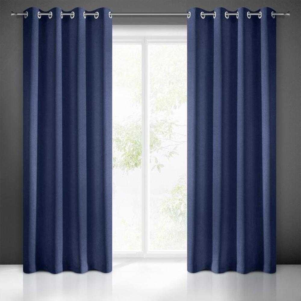Perdea Ready Rita 140X250 Cm Albastru Marine - eMAG.ro