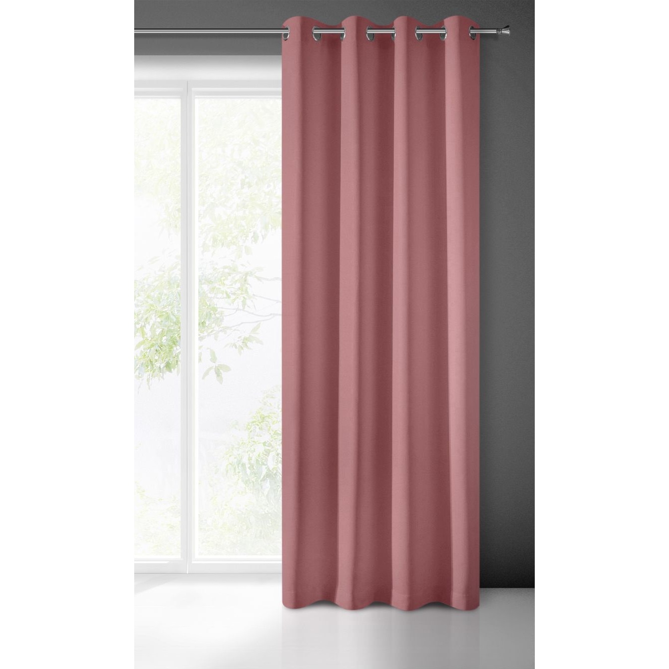 Perdea Ready Rita 140X250 Cm Roz Inchis - eMAG.ro