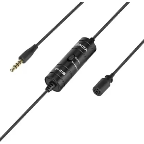 Microfon Lavaliera Stereo, Omnidirectionala, Boya BY-M1S - eMAG.ro