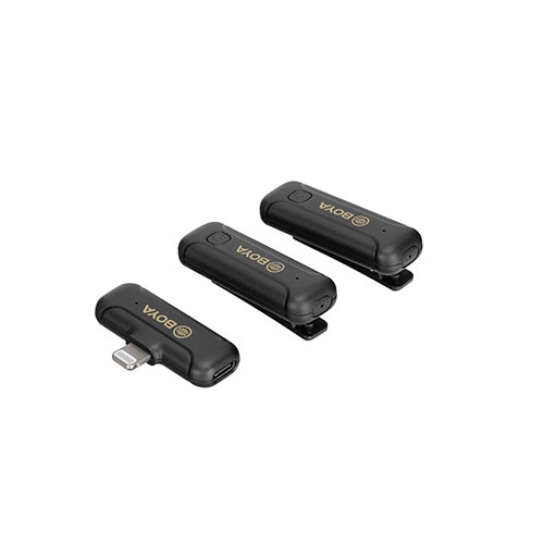 Lavaliera Boya BY-WM3T2-D2, mini lavaliera digitala cu 2 microfoane ...