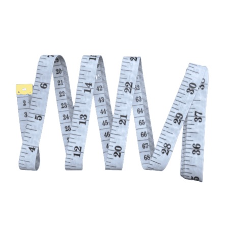 Centimetru de croitorie clasic, lungime 150cm, din polietilena ...