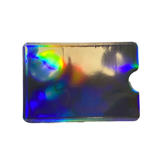 Husa de protectie RFID / NFC / Contactless pentru card bancar Argintiu ...