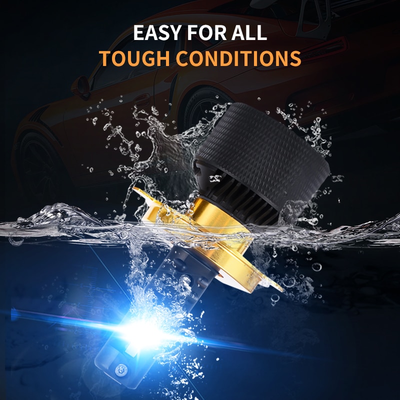 Set 2 becuri led auto Xentech Light K11 H1 Canbus Pro 65W/Bec 6000k ...