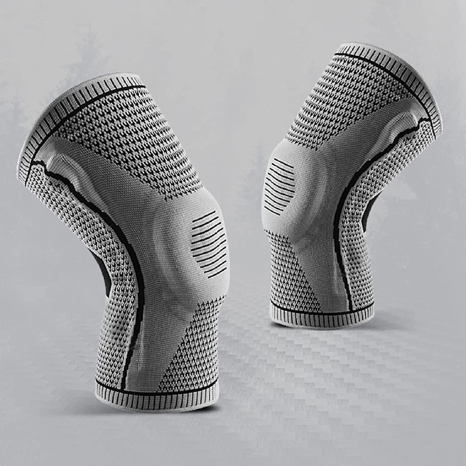 Set 2 genunchiere Tiessa cu suport rotulian si insertii laterale din ...