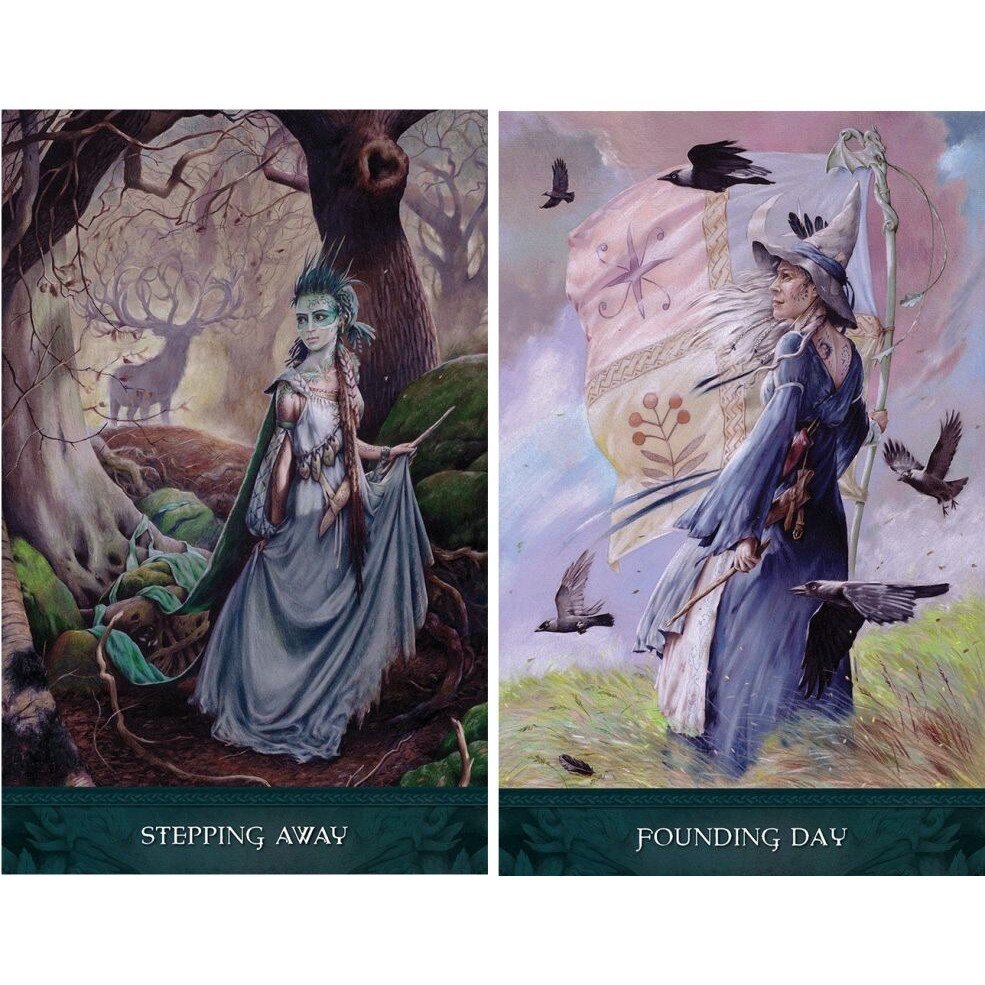 Set 44 carti oracol Raven's Wand, U.S. Games Systems, De Steven Hutton ...