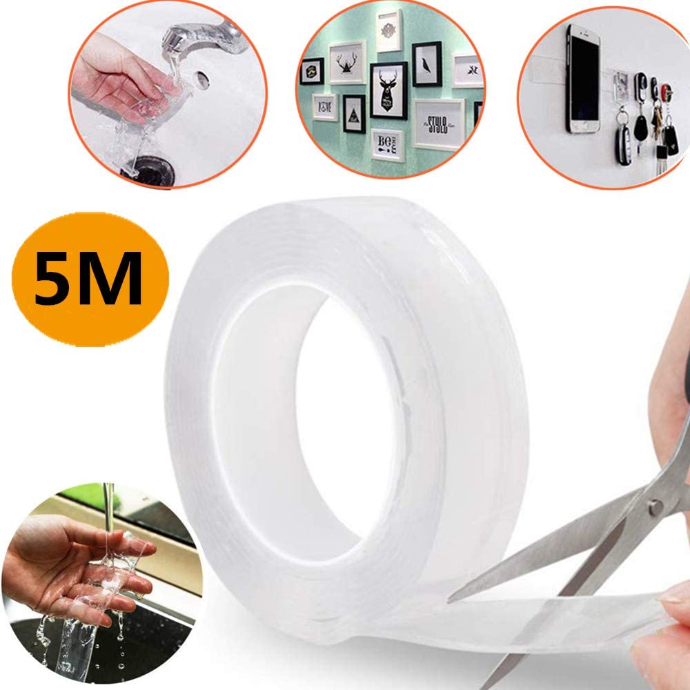 Banda Ivy grip 3M din silicon transparent dublu adeziva incolora - eMAG.ro