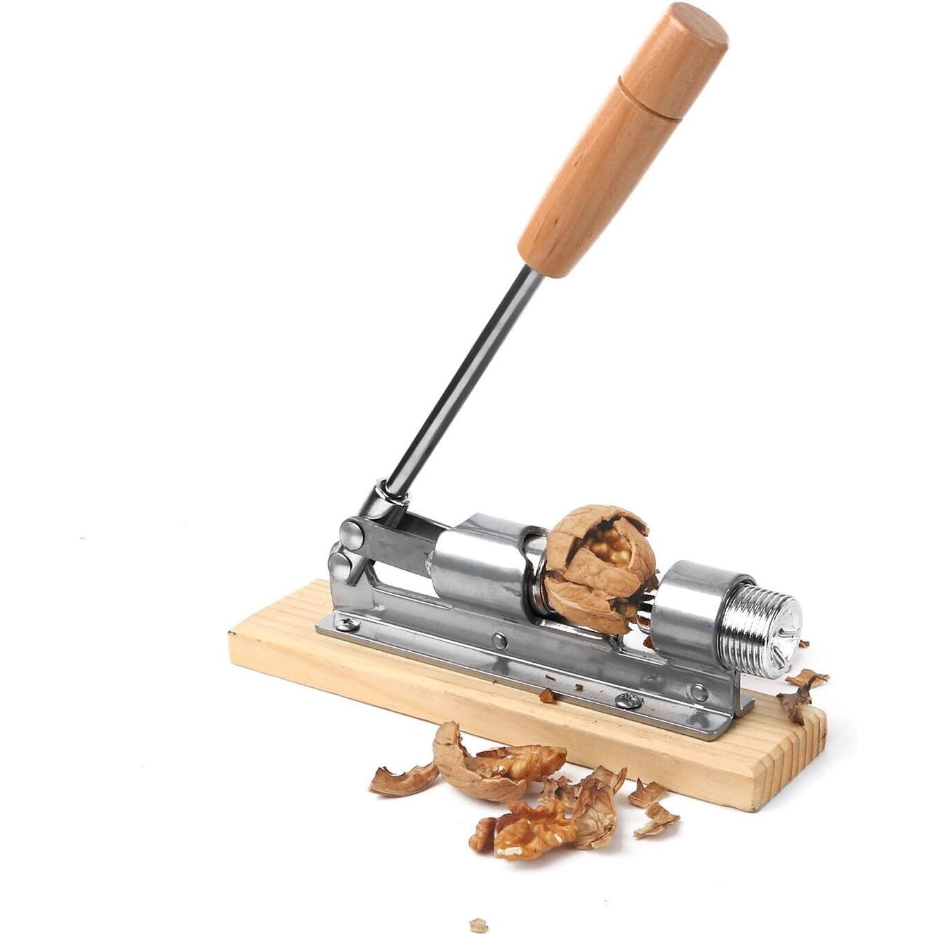 Presa manuala cu menghina pentru spart nuci si alune - eMAG.ro