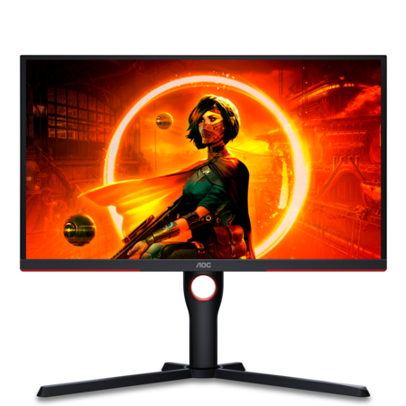 AOC 25G3ZM/BK Gaming Monitor, 24,5", VA, 240hz, 1920x1080, FHD, 1 ms ...