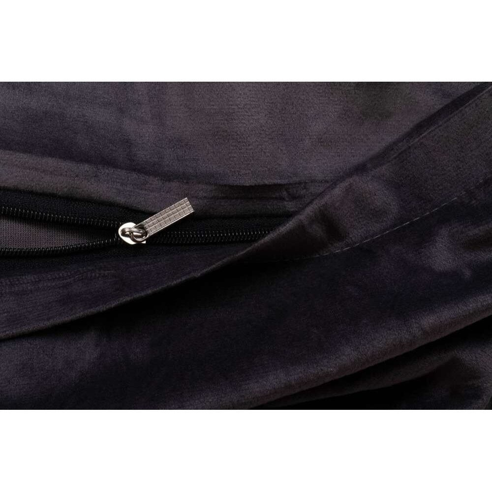 Fata de perna, 1205828, Microfibra, Gri, 40 x 40 cm - eMAG.ro