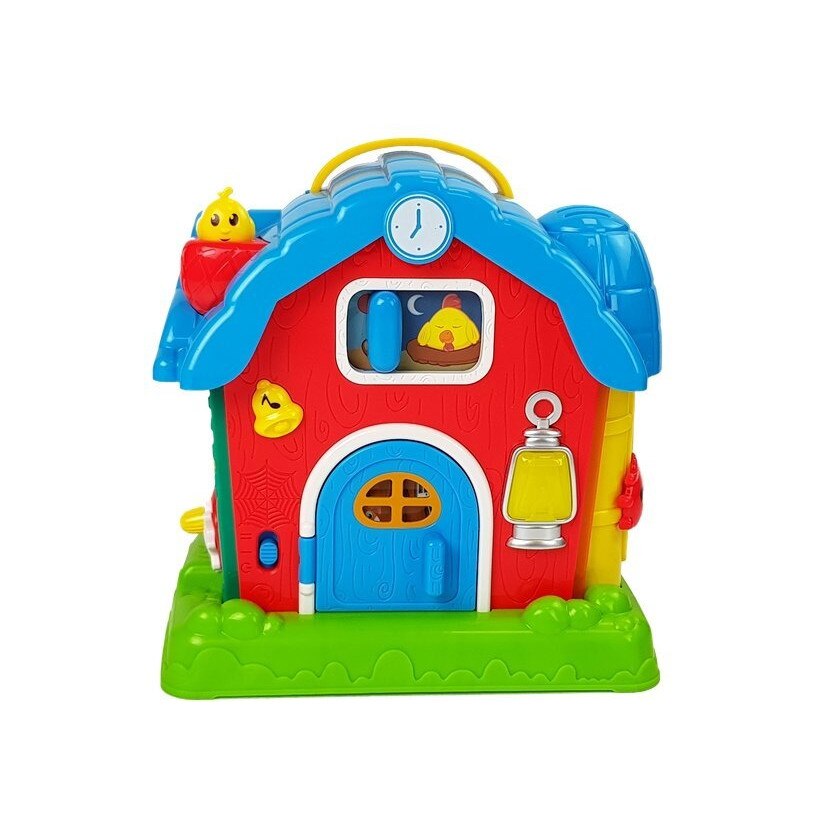 Zenélő farm állatok hangok piros 8475 - eMAG.hu