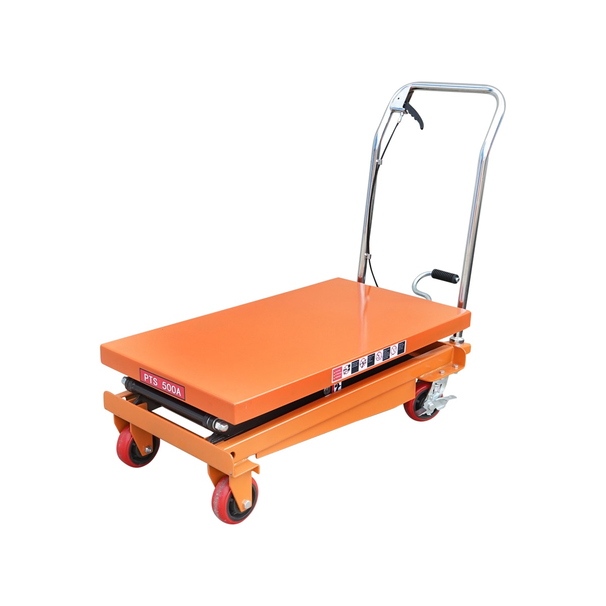 Masa hidraulica mobila 500 Kg inaltime 900 mm PT500A - eMAG.ro