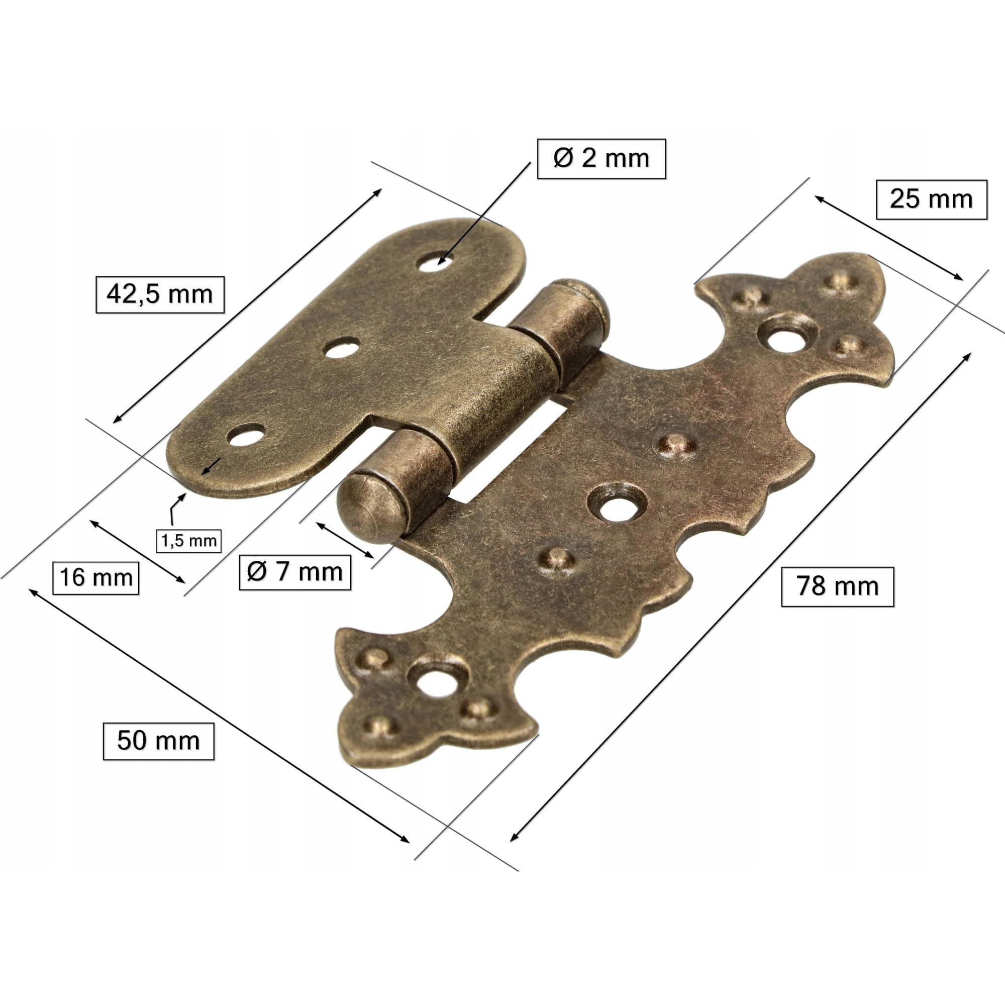 Balama decorativa retro asimetrica pentru mobilier - eMAG.ro