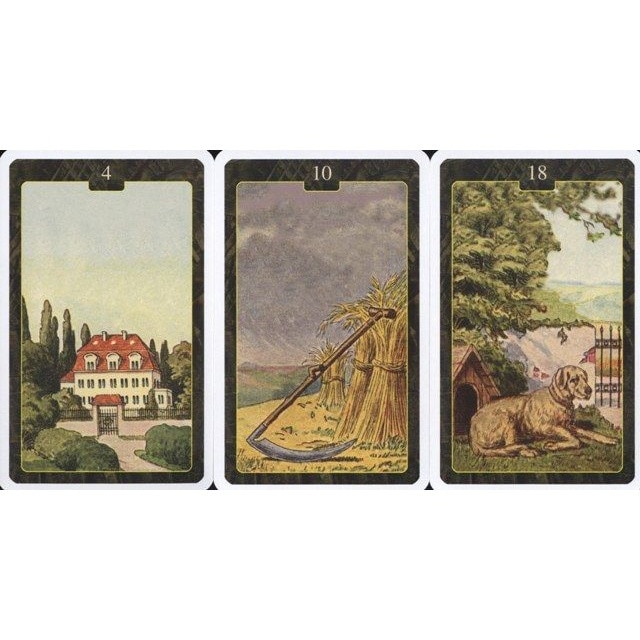 Set 36 carti Lenormand Oracle, Lo Scarabeo, De Gina Di Roberto ...