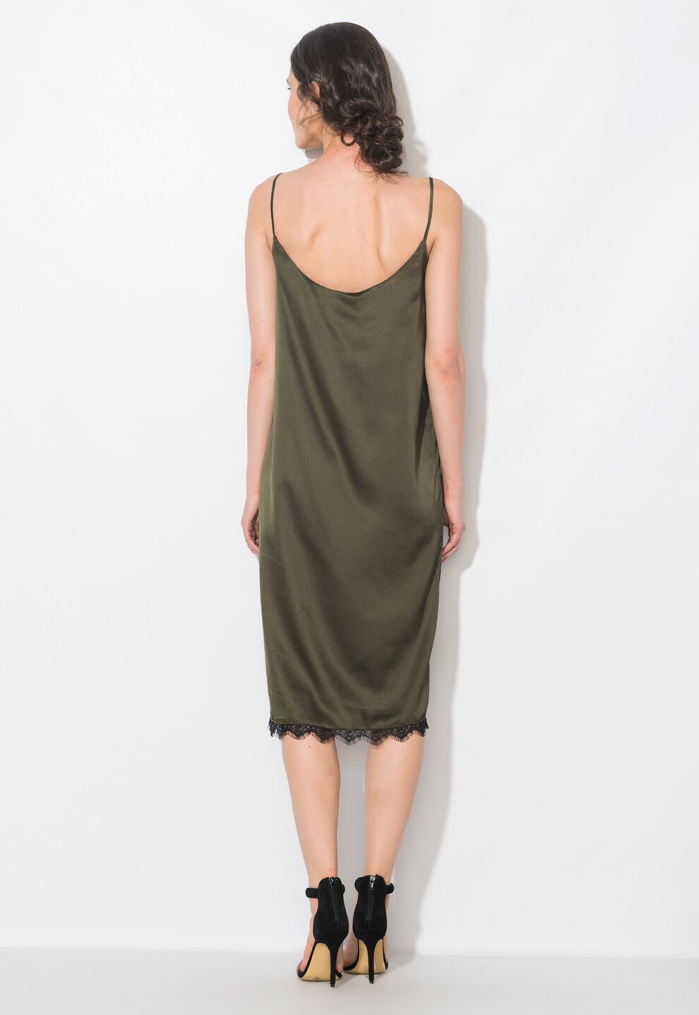 Zee Lane Collection Рокля в каки с дантела 34 - eMAG.bg