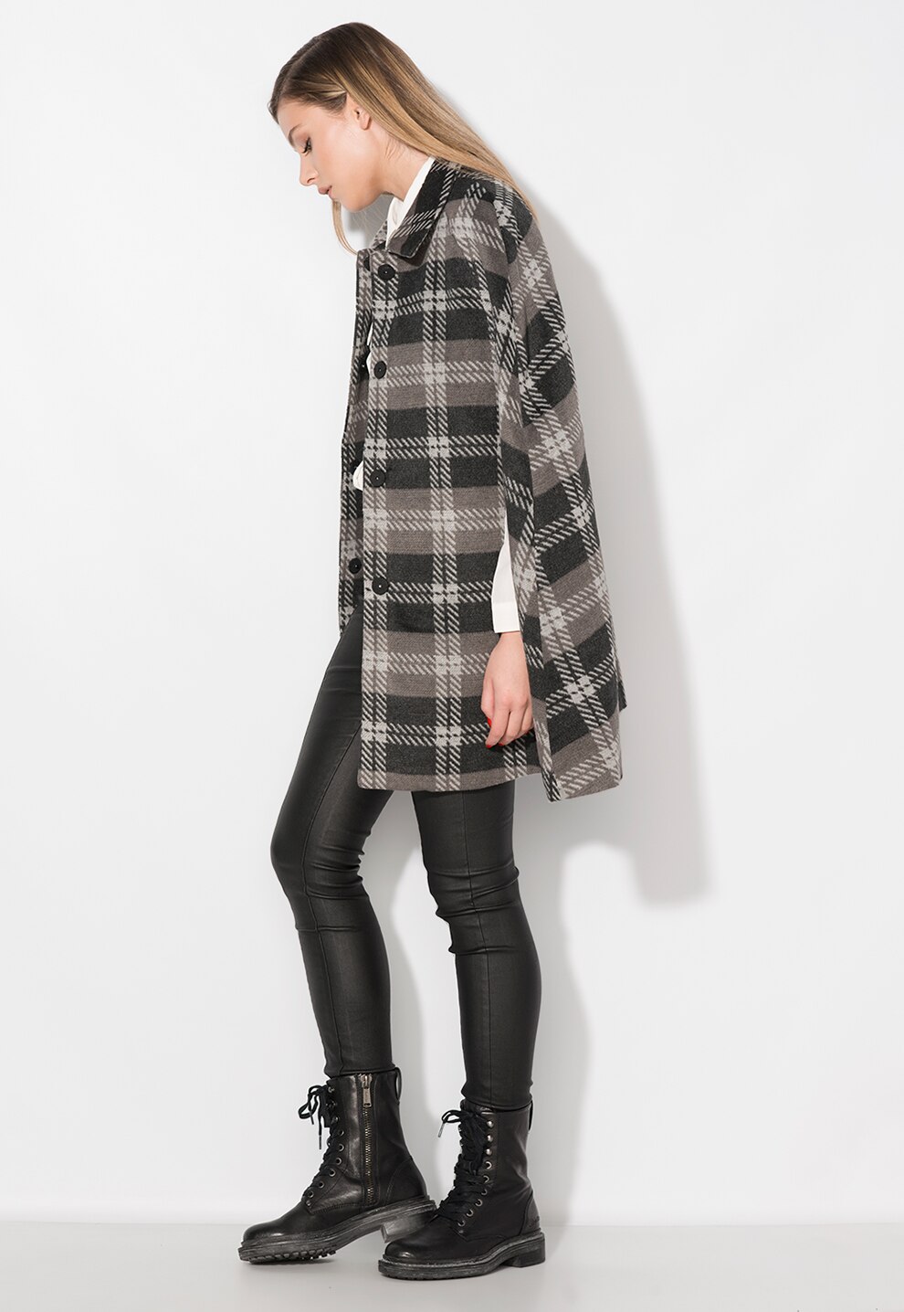 Zee Lane Denim Наметало на каре в сиви нюанси S - eMAG.bg