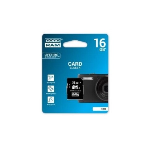 Карта памет Goodram, 16 GB, SD Card, Class 4, S400 - SMC00732 - eMAG.bg