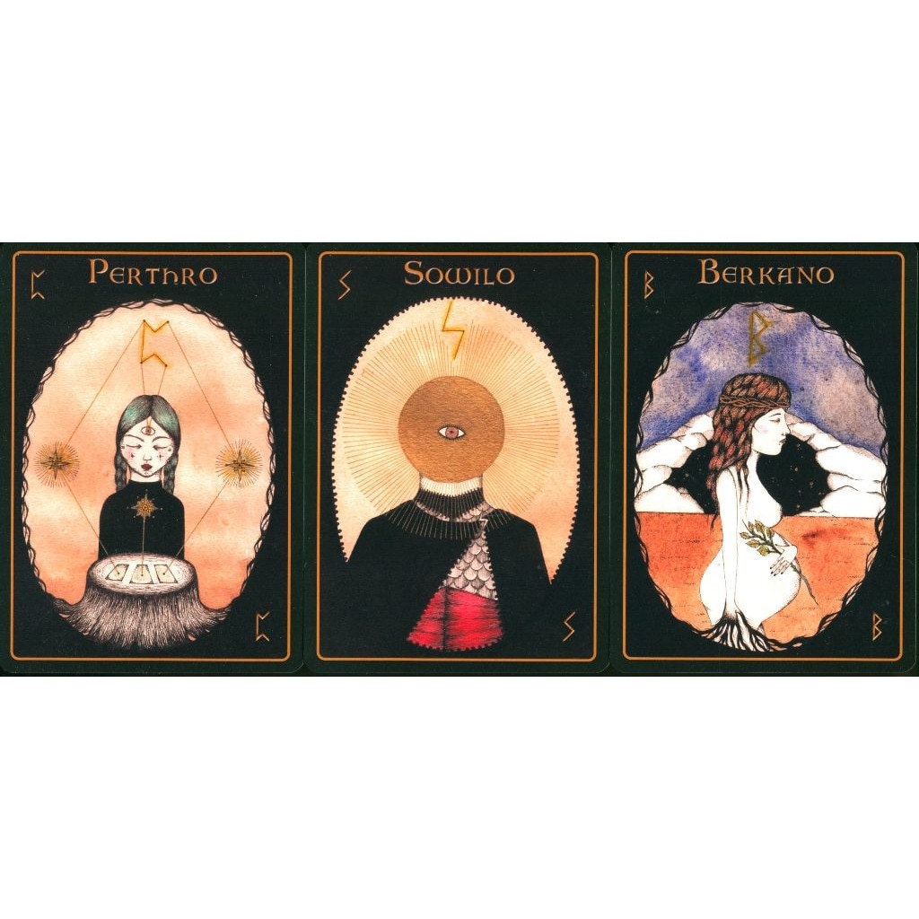 Set 24 carti Rune Oracle Gulliver l‘Aventuriere, AGM, De Lyra Ceoltóir ...