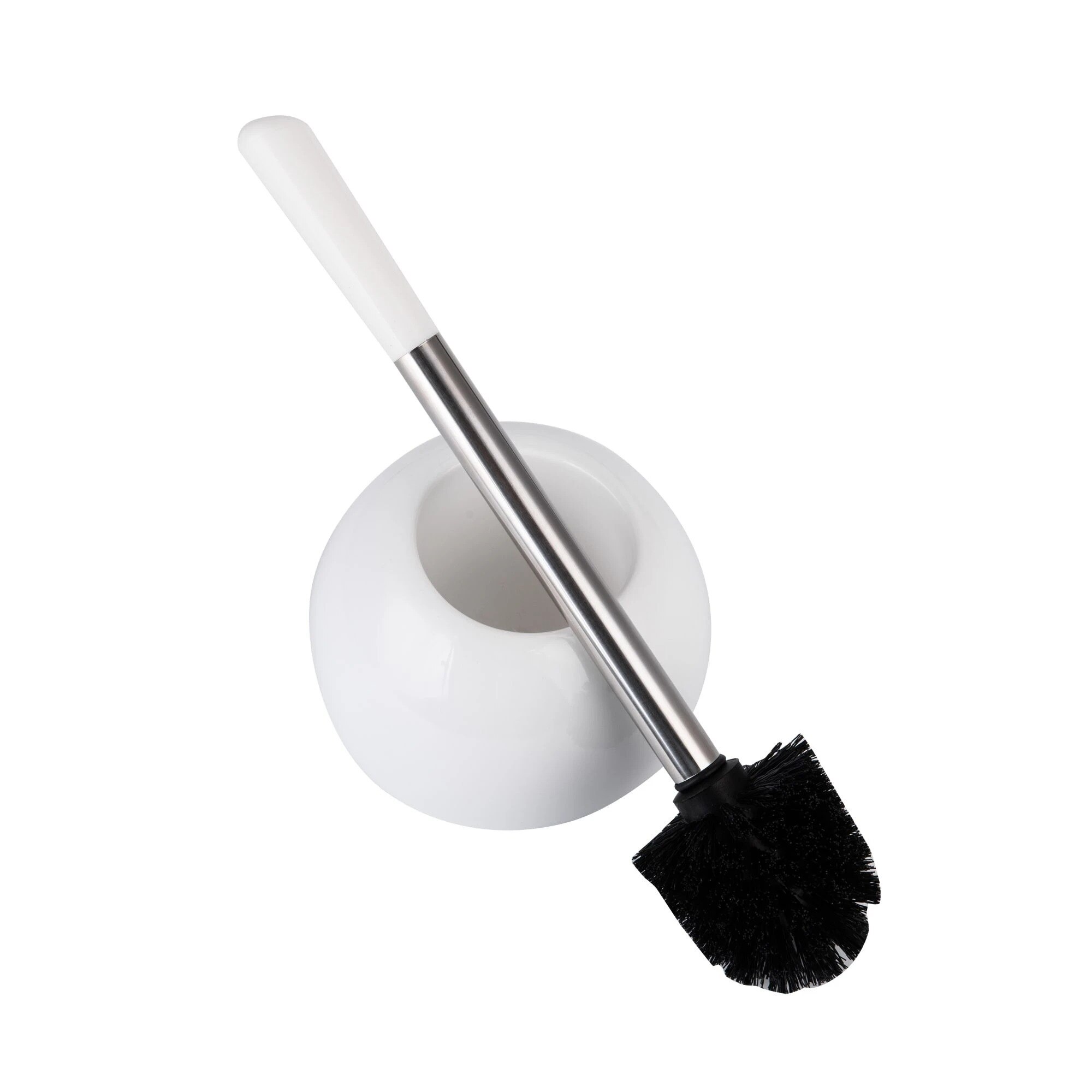 Perie WC Legend, din ceramica, alb - eMAG.ro