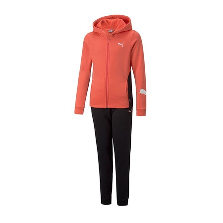Trening Puma Classic Hooded JR 670211-35, Fete, Portocaliu, 116 CM ...