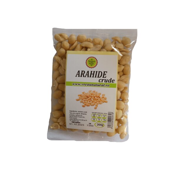 Arahide crude 200 gr, Natural Seeds Product - eMAG.ro