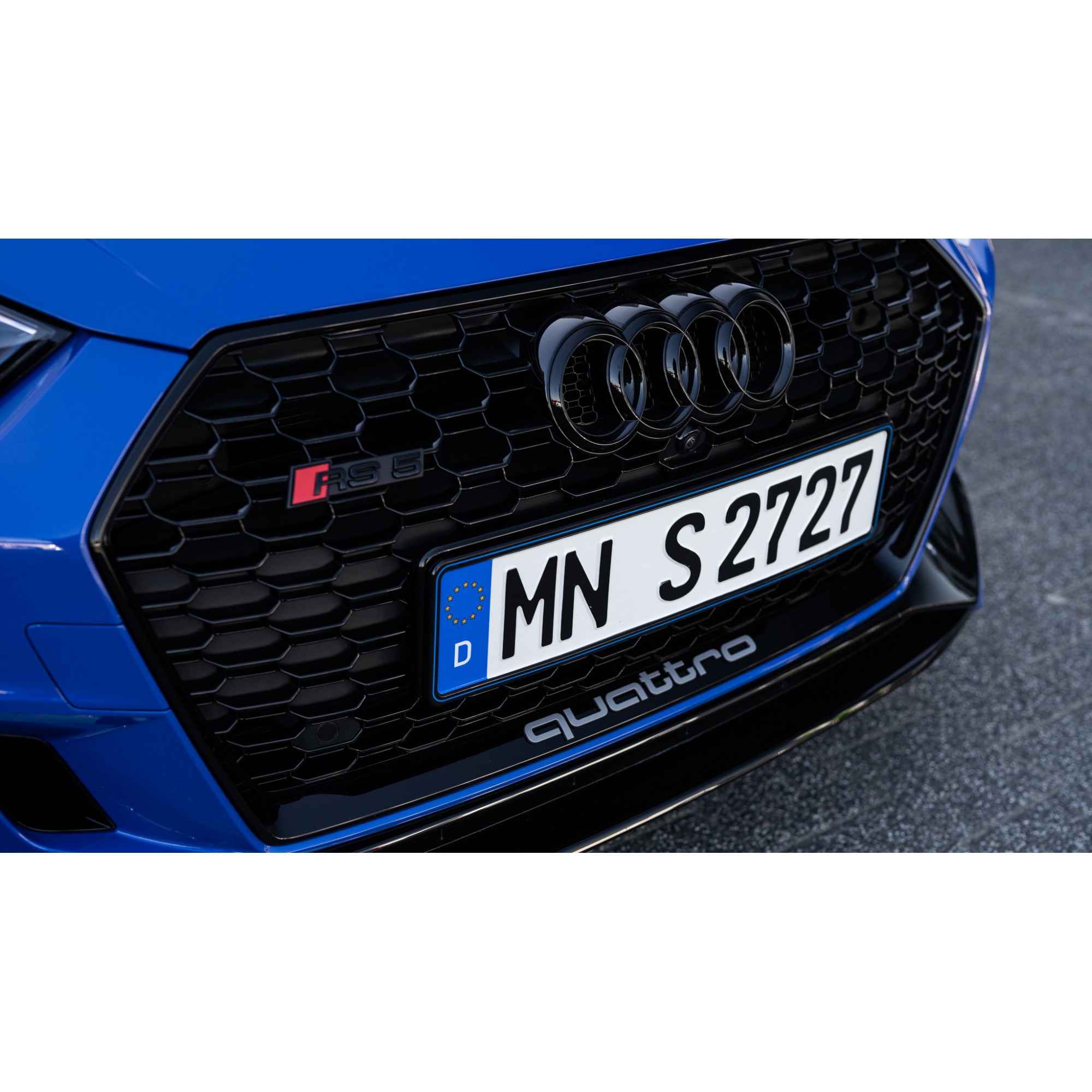 Suport numar auto MONO Albastru - eMAG.ro