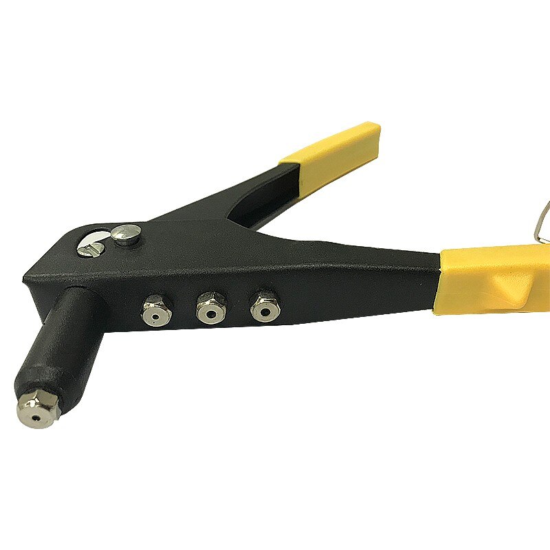 Cleste pentru nituit cu manere galbene, DecorCasa, 240 mm - eMAG.ro