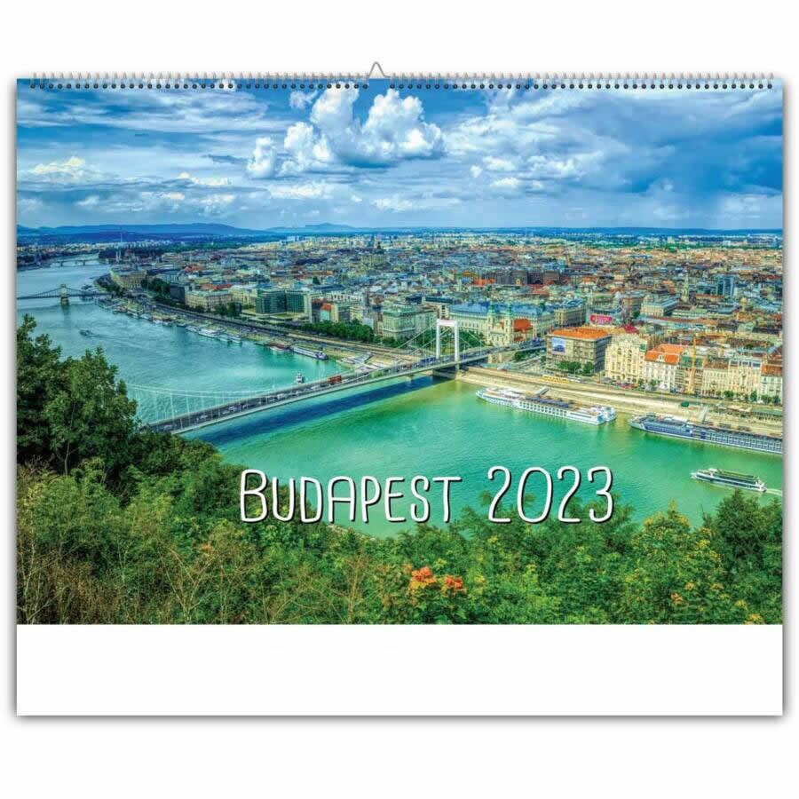 Falinaptár REALSYSTEM 46x32cm fekvő Budapest 2023 - eMAG.hu