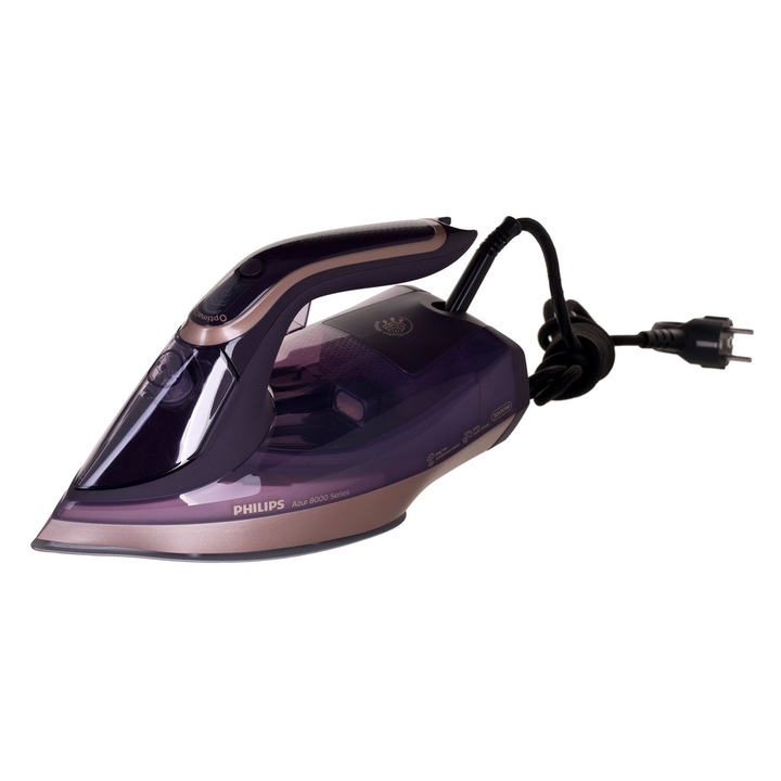 Fier de Calcat PHILIPS Azur 8000 DST8040/30, 3000W, 260g/min, 350ml ...
