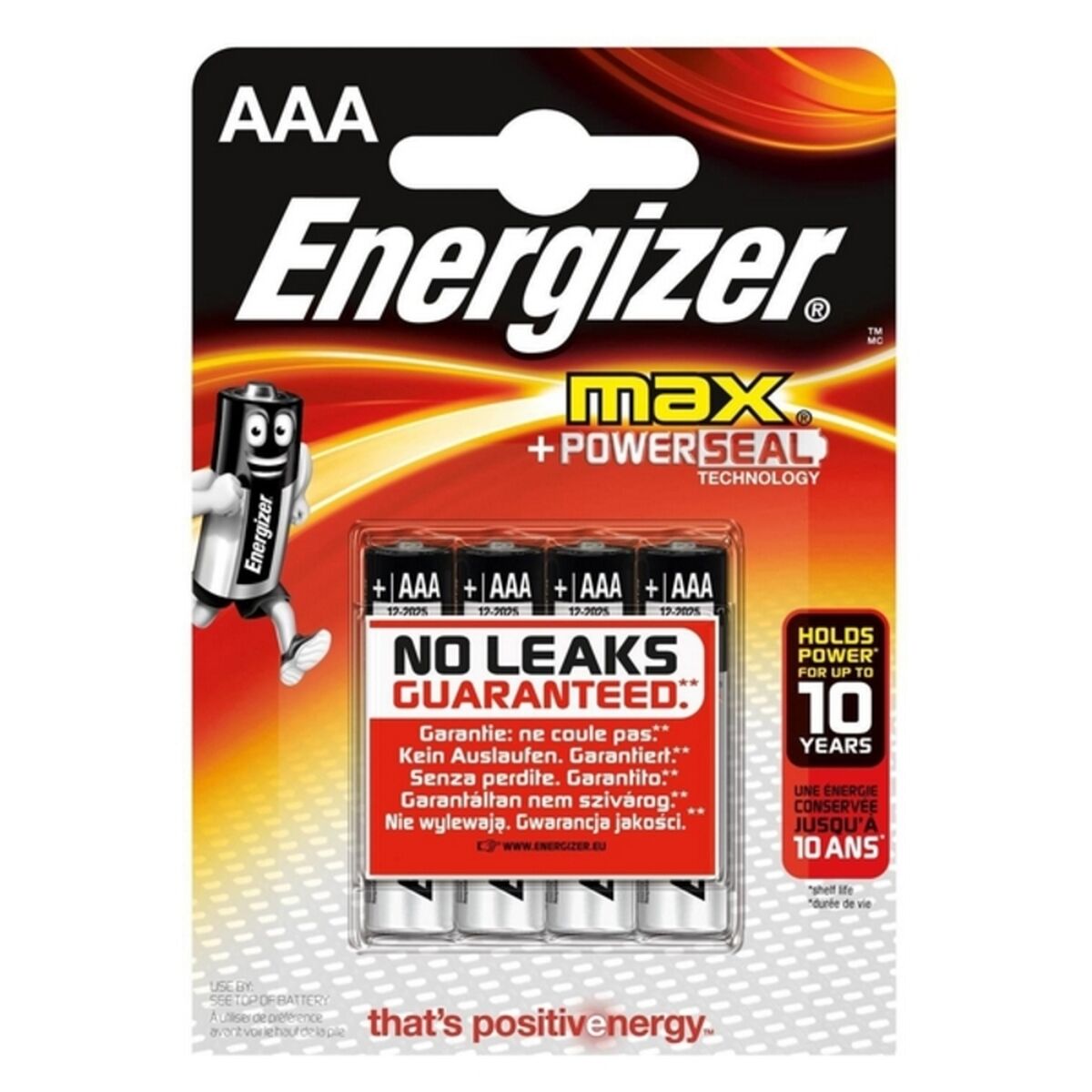 Батерии Energizer Max LR03, AAA 4 Броя - eMAG.bg