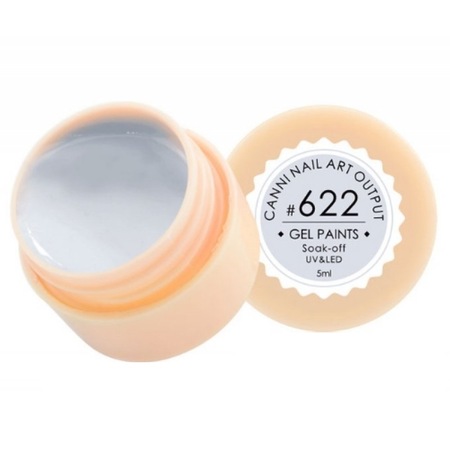 Gel color UV/LED, Canni, 5 ml, gri 622 - eMAG.ro