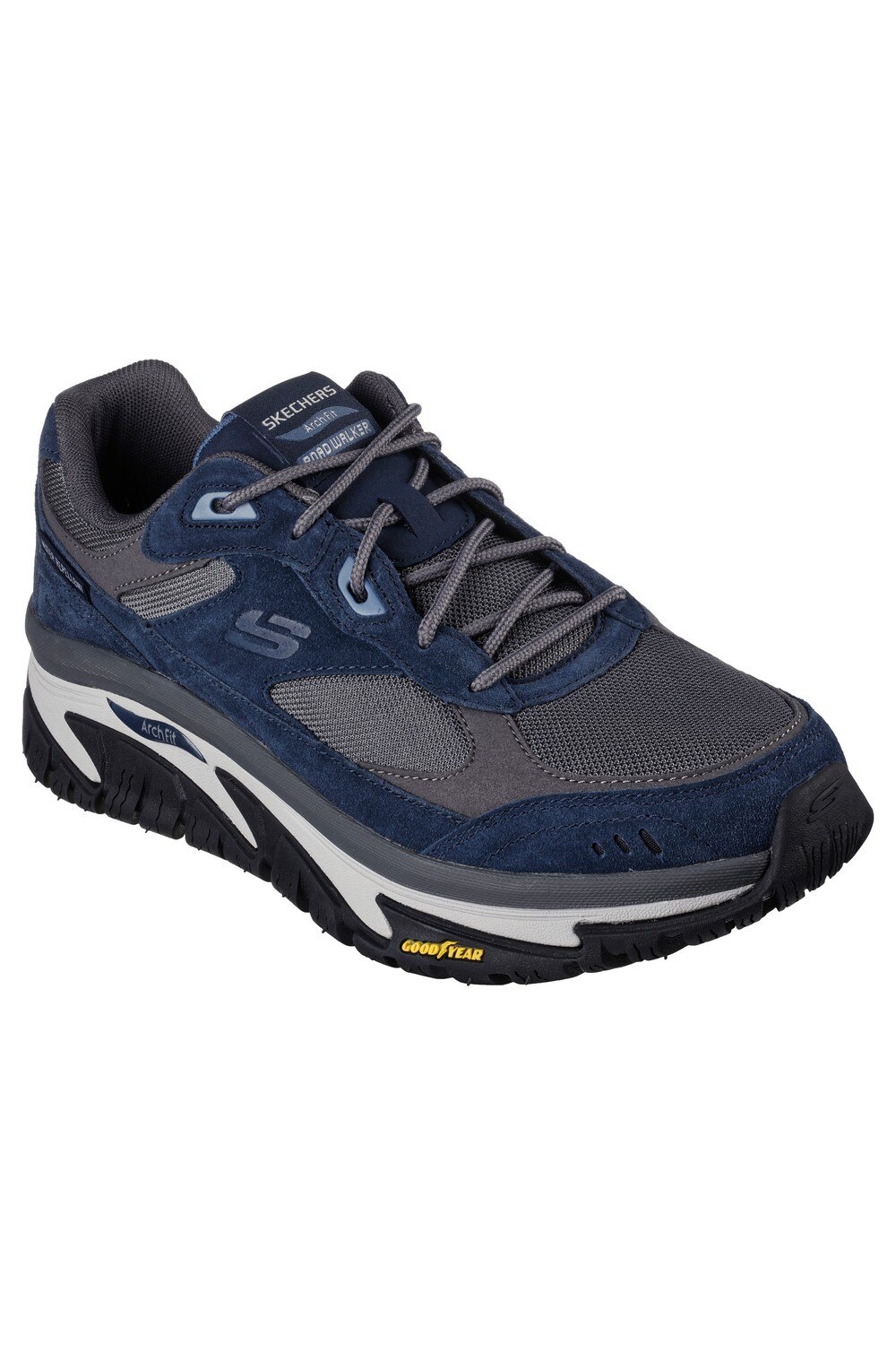 Tenisi barbati Arch Fit Road Walker, Skechers, Bleumarin, 42.5 EU - eMAG.ro