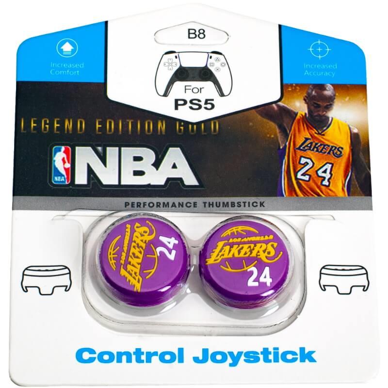 Set 2 Thumb Grips pentru controler, NBA, Lakers, Multicolor - eMAG.ro