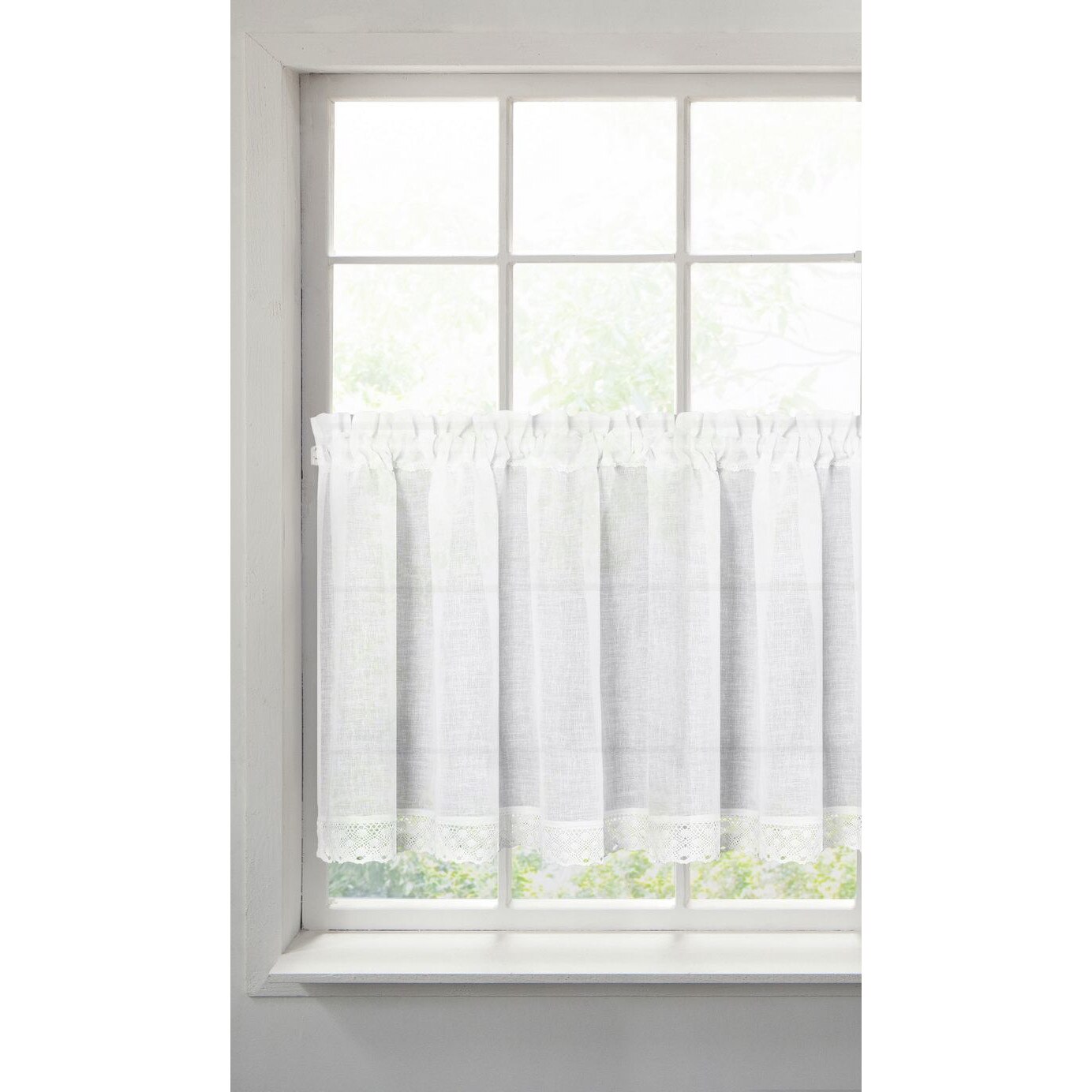 Perdea Ready Fox 150X60 Cm Alba - eMAG.ro