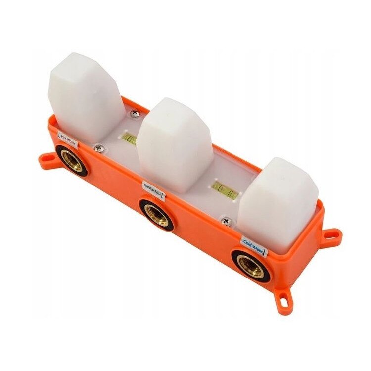 Set baterie dus negru cu para rotunda, design minimalist, dus tip ...