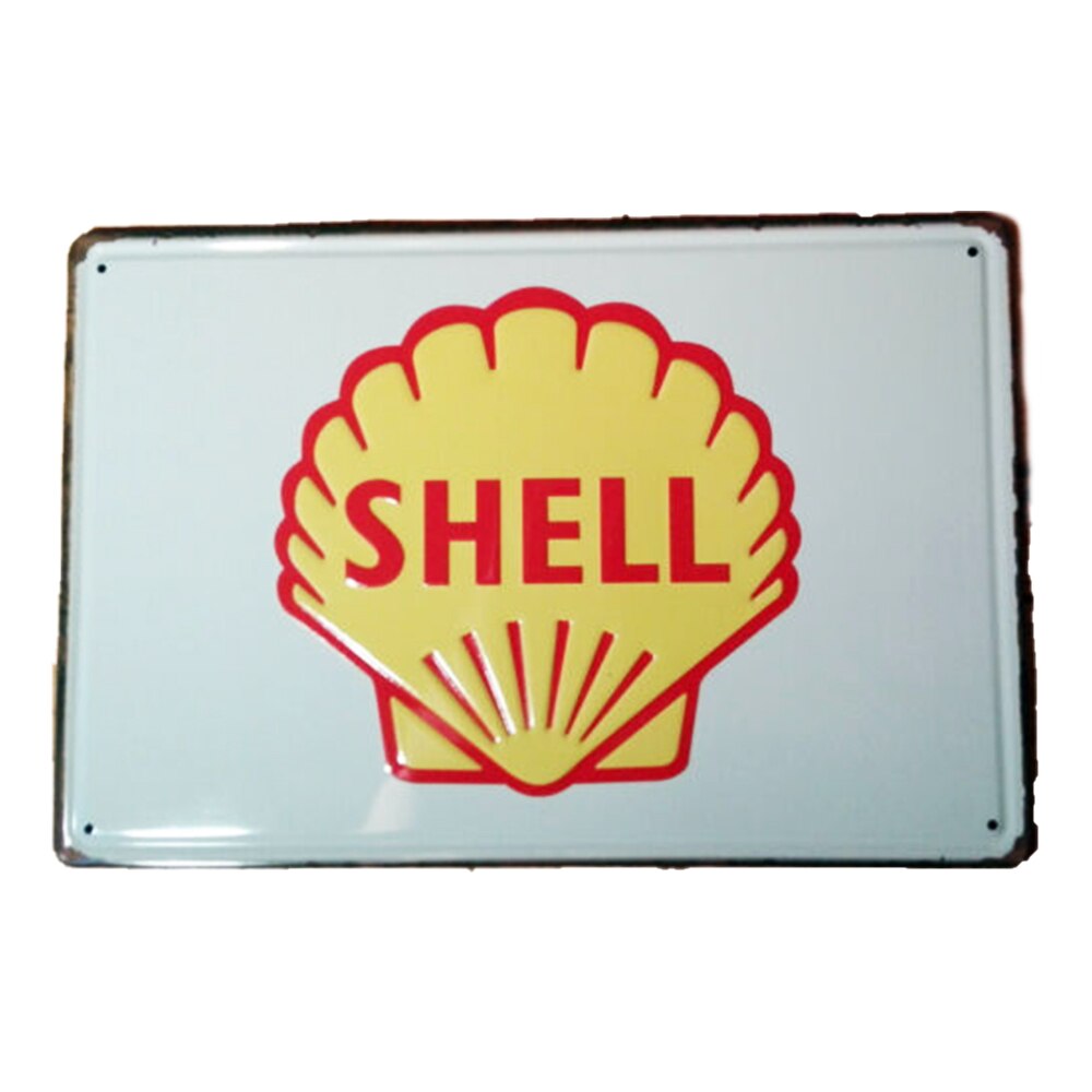 Placa decor metalica 20x30 - Shell - eMAG.ro