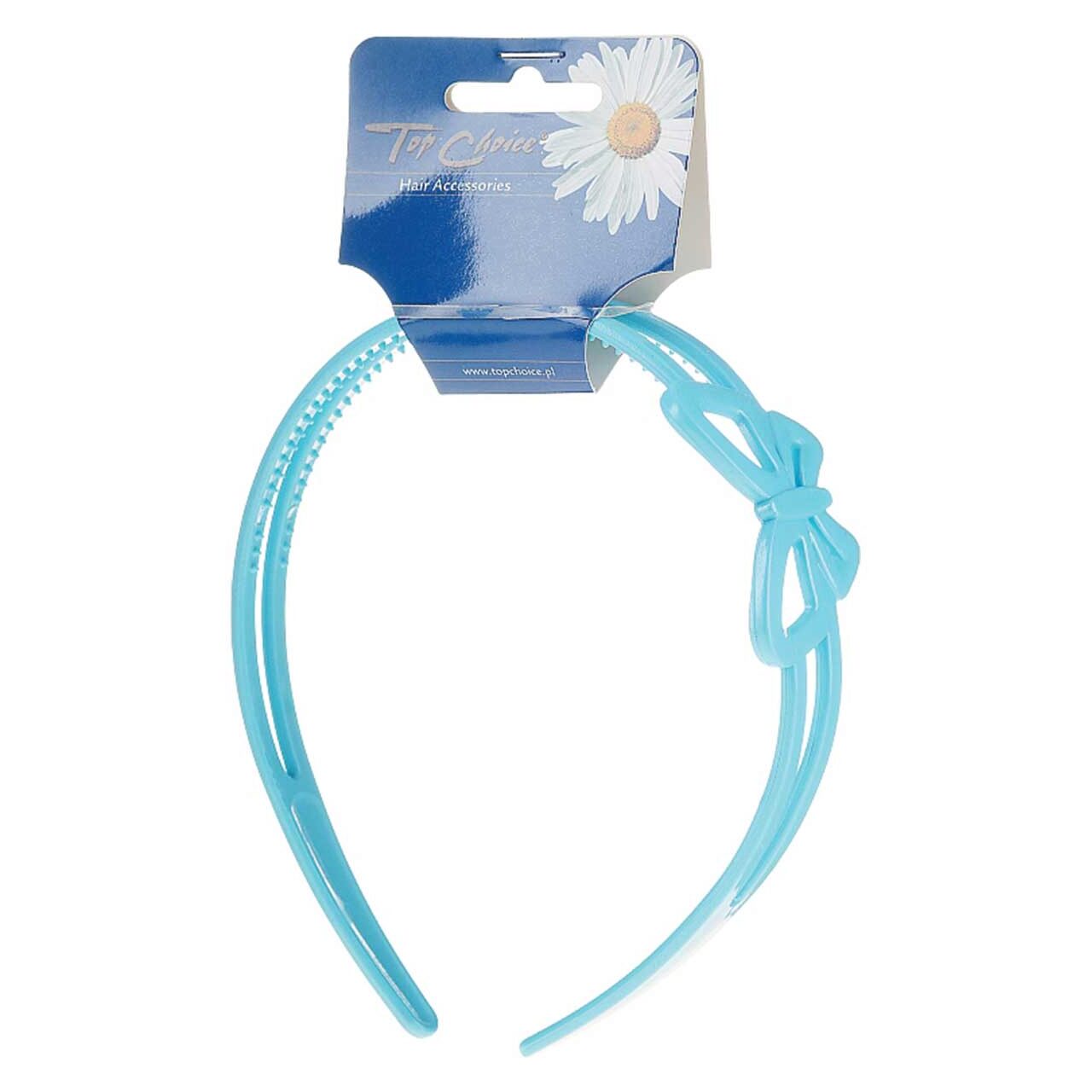 Cordeluta pentru par, Top Choice, cu fluturas albastru, TC27161 - eMAG.ro