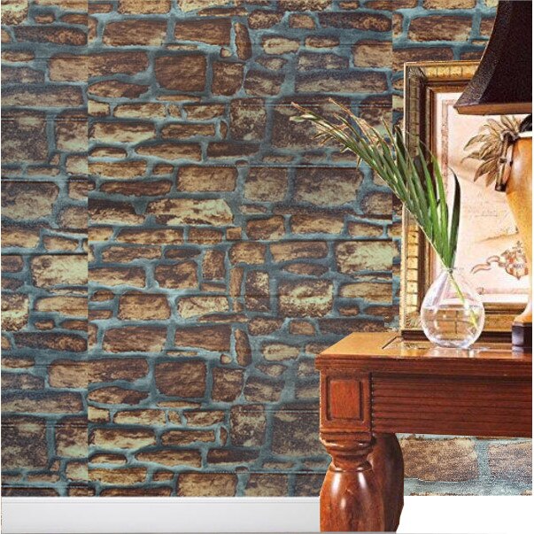 Tapet Autocolant EDAR, Design Caramida 3D, Rezistent La Apa, 70 cm x 77 ...