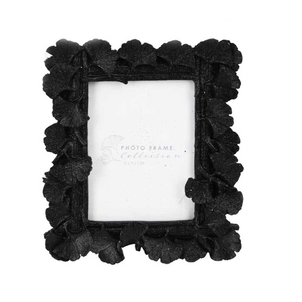Rama foto, Flori, 17x15cm, Negru - eMAG.ro