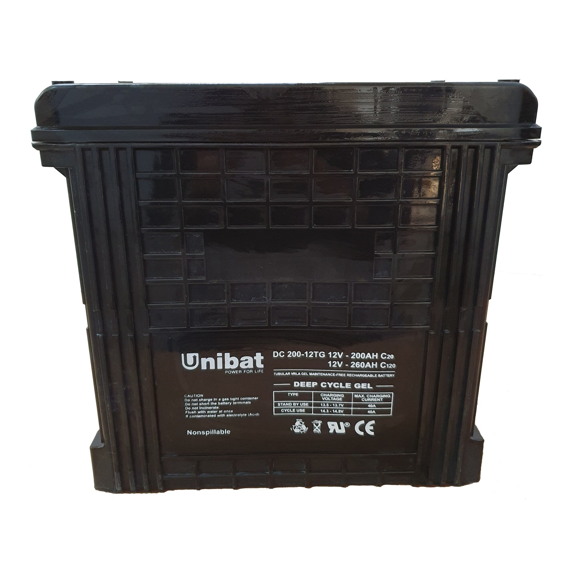 Acumulator Solar 12V-200 Ah GEL - Fara Mentenanta-Deep Cycle - eMAG.ro