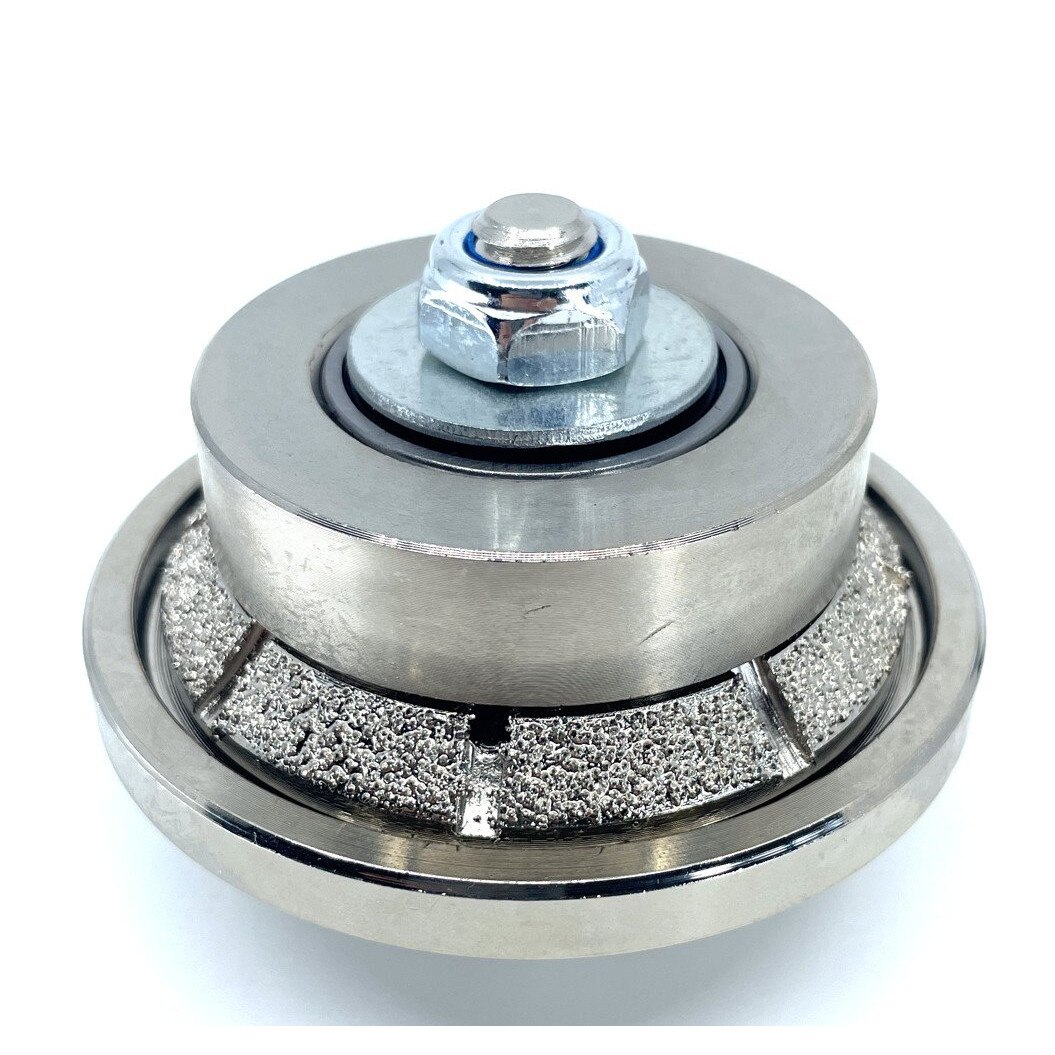 Freza Diamantata Bizot 45 grade, inaltime 5mm pentru marmura, granit si ...