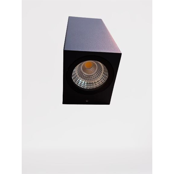 Aplica de perete neagra pentru exterior, Design modern si minimalist ...