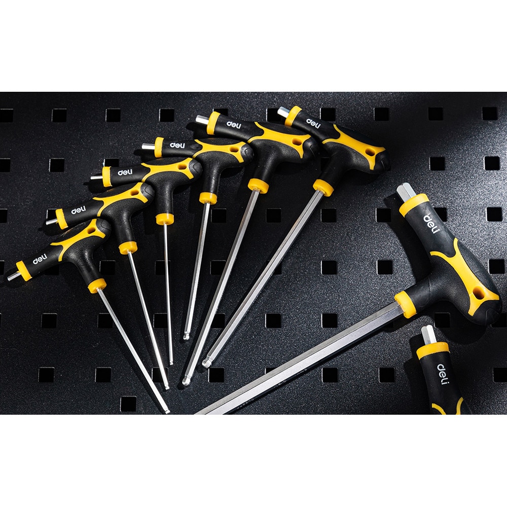 Set chei imbus tip T, 8 piese - eMAG.ro