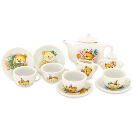 Set ceai portelan, 13 piese, 3 ani+ - eMAG.ro