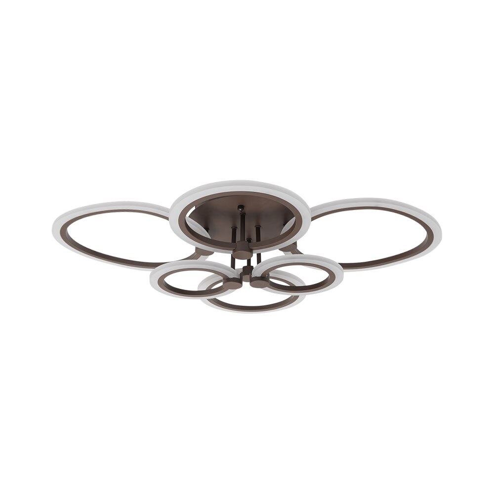Lustra LED Rhea Home Light RHL60821 2+2+2, telecomanda, dimabila, max ...