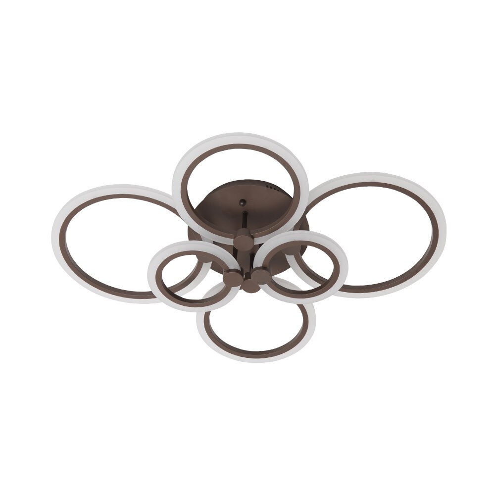 Lustra LED Rhea Home Light RHL60821 2+2+2, telecomanda, dimabila, max ...