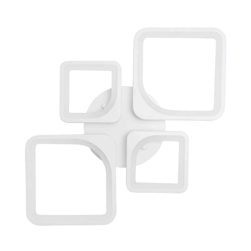Lustra LED Rhea Home Light RHL60827 2+2 SQ, telecomanda, dimabila, max ...