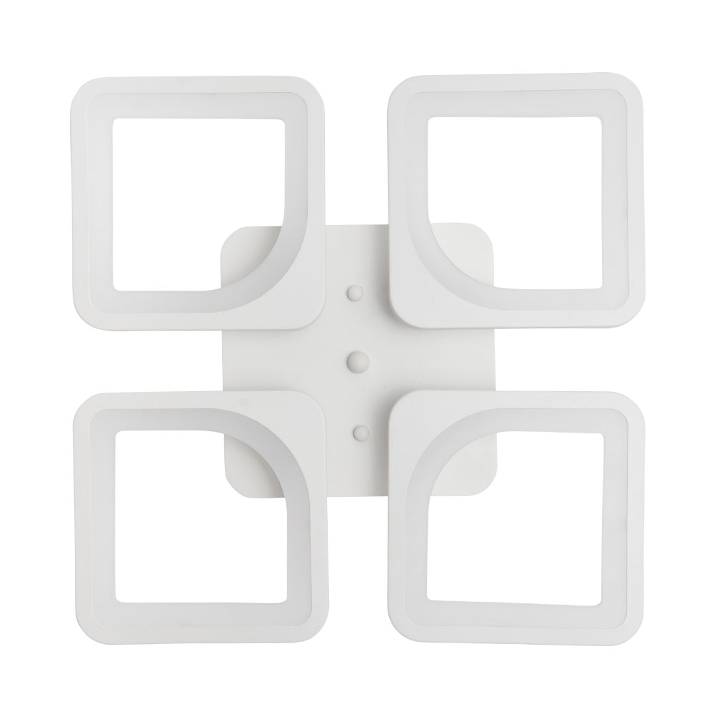 Lustra LED Rhea Home Light RHL60828 4 SQ, telecomanda, dimabila, max ...