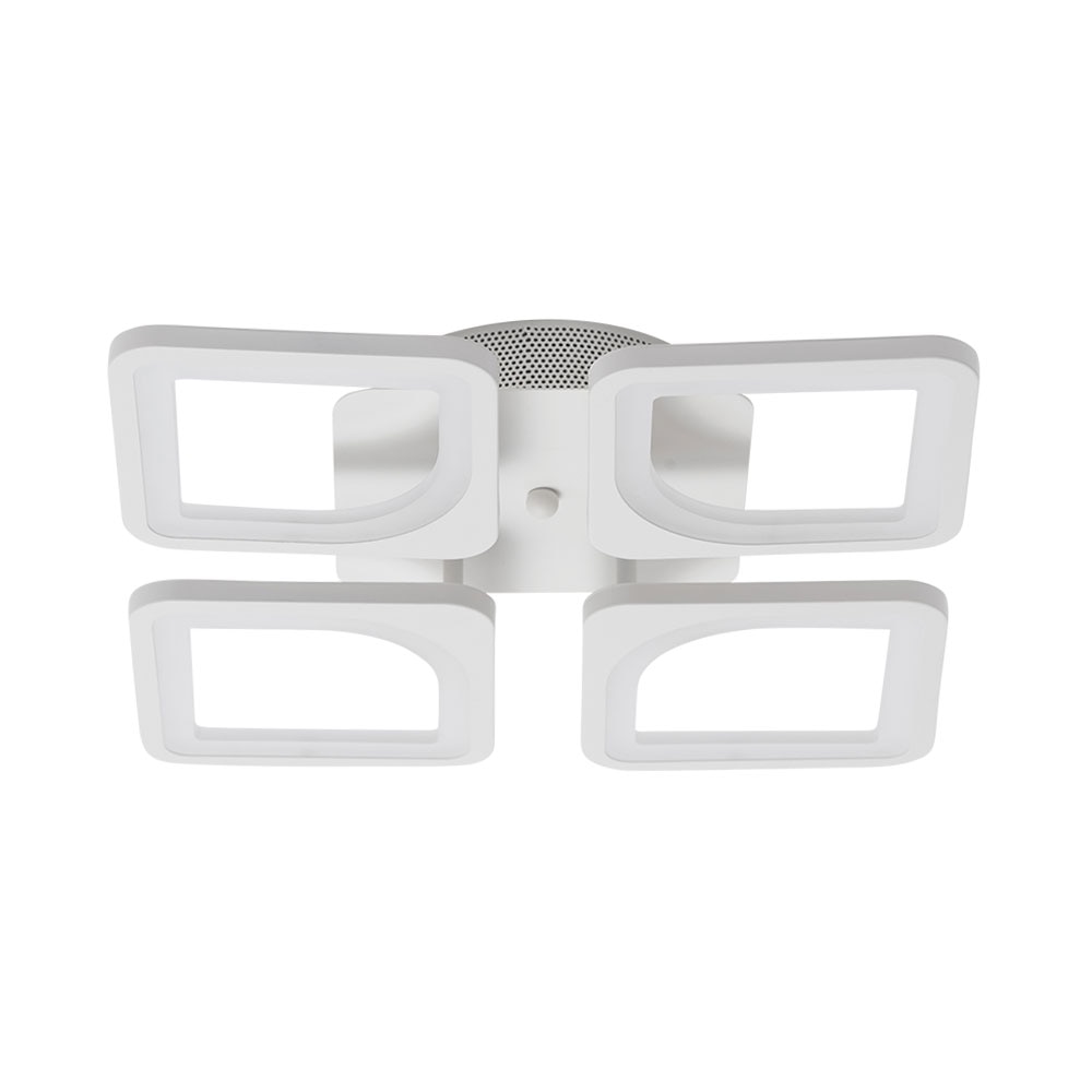 Lustra LED Rhea Home Light RHL60828 4 SQ, telecomanda, dimabila, max ...