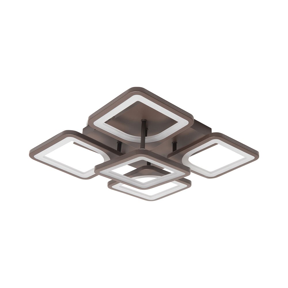 Lustra LED Rhea Home Light RHL60829 4+1 SQ, telecomanda, dimabila,max ...